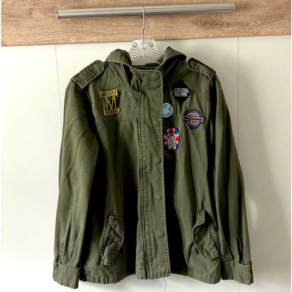 Full Tilt | Jackets & Coats | Hooded Utility Shacket | Poshmark